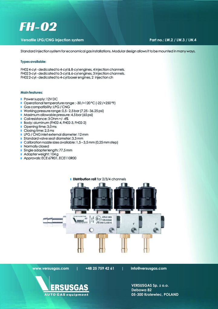 FH-02 INJECTOR – Auto Gas LPG equipment and solutions